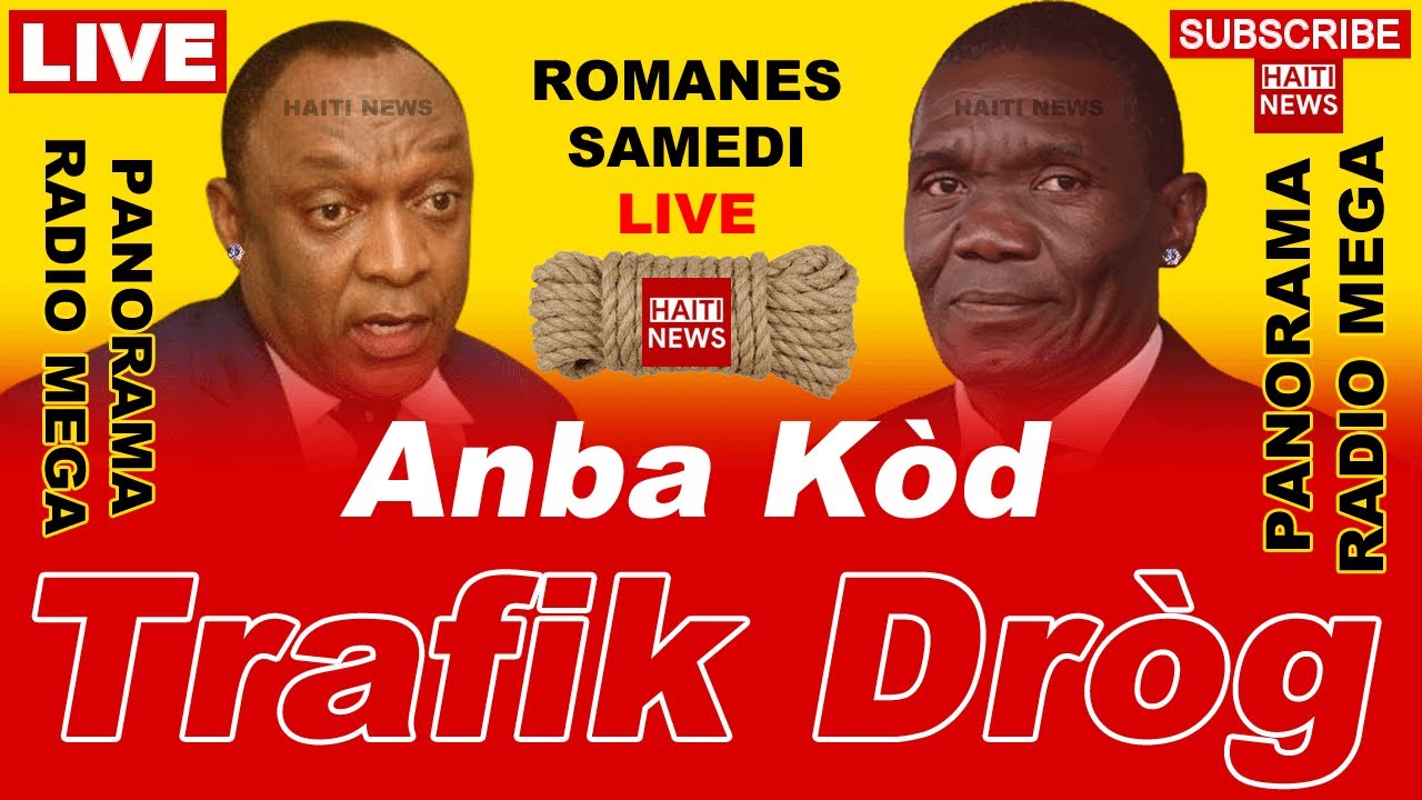 Panorama Radio Mega Haiti Live Youri Latortue Joseph Lambert Romanes ...