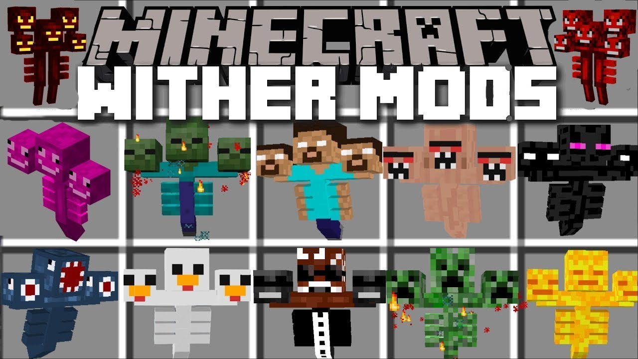 Minecraft - WİTHER MOD - YouTube