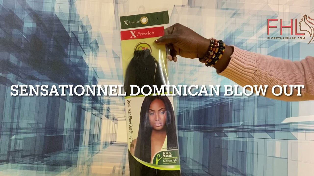 Sensationnel Dominican Blow Out Braid - YouTube