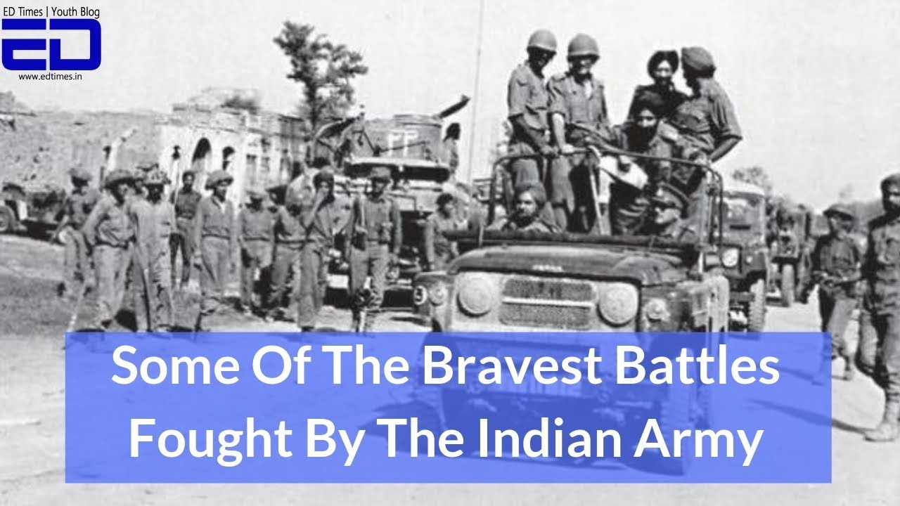 Some Of The Bravest Battles Fought By The Indian Army - YouTube