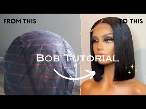 How to make a Bob wig (the only video you'll ever need) | The Blue ...