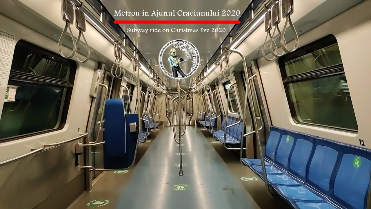 Interior Metrou in Ajunul Crăciunului 2020 | Subway interior on ...