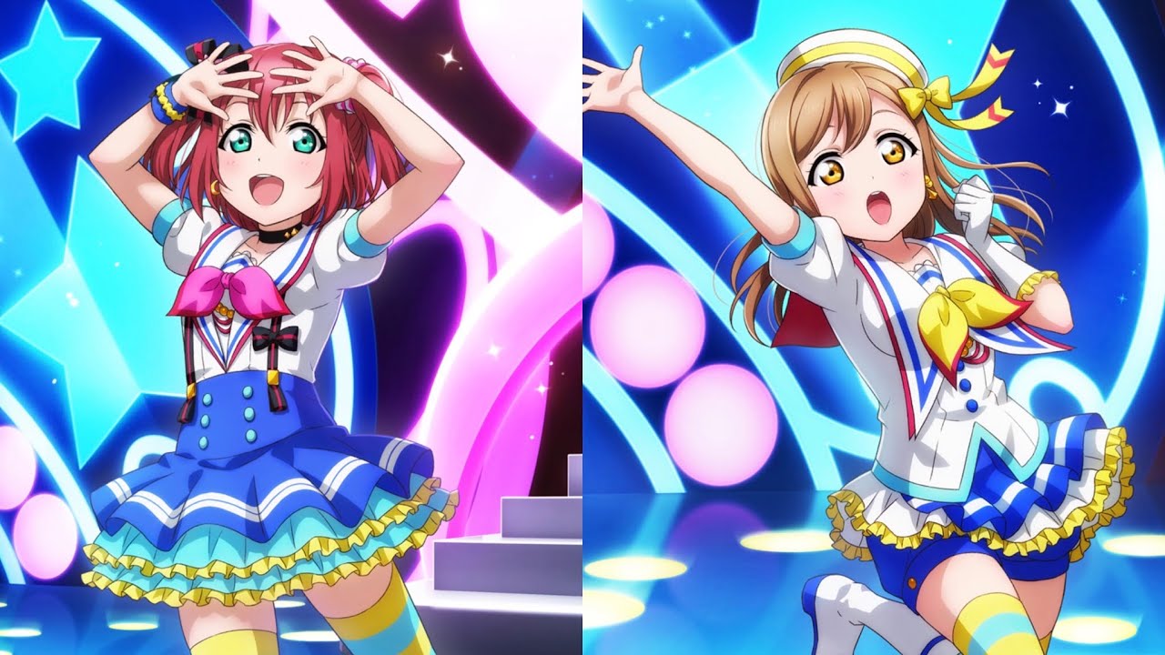 Aozora Jumping Heart - Hanamaru & Ruby mix (Color Coded) - YouTube