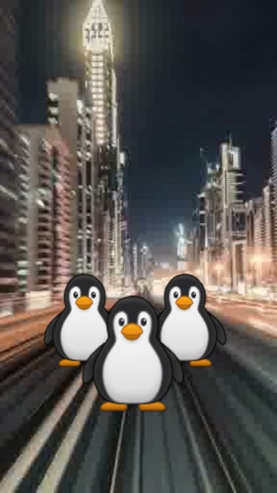 running penguins - YouTube