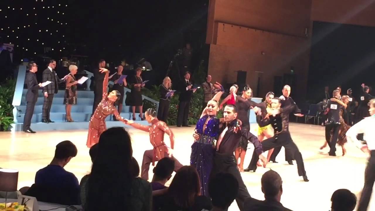 UK 2015 Amateur Latin, Gleb Cherniavskyi&Marina Steshenko, Rumba - YouTube