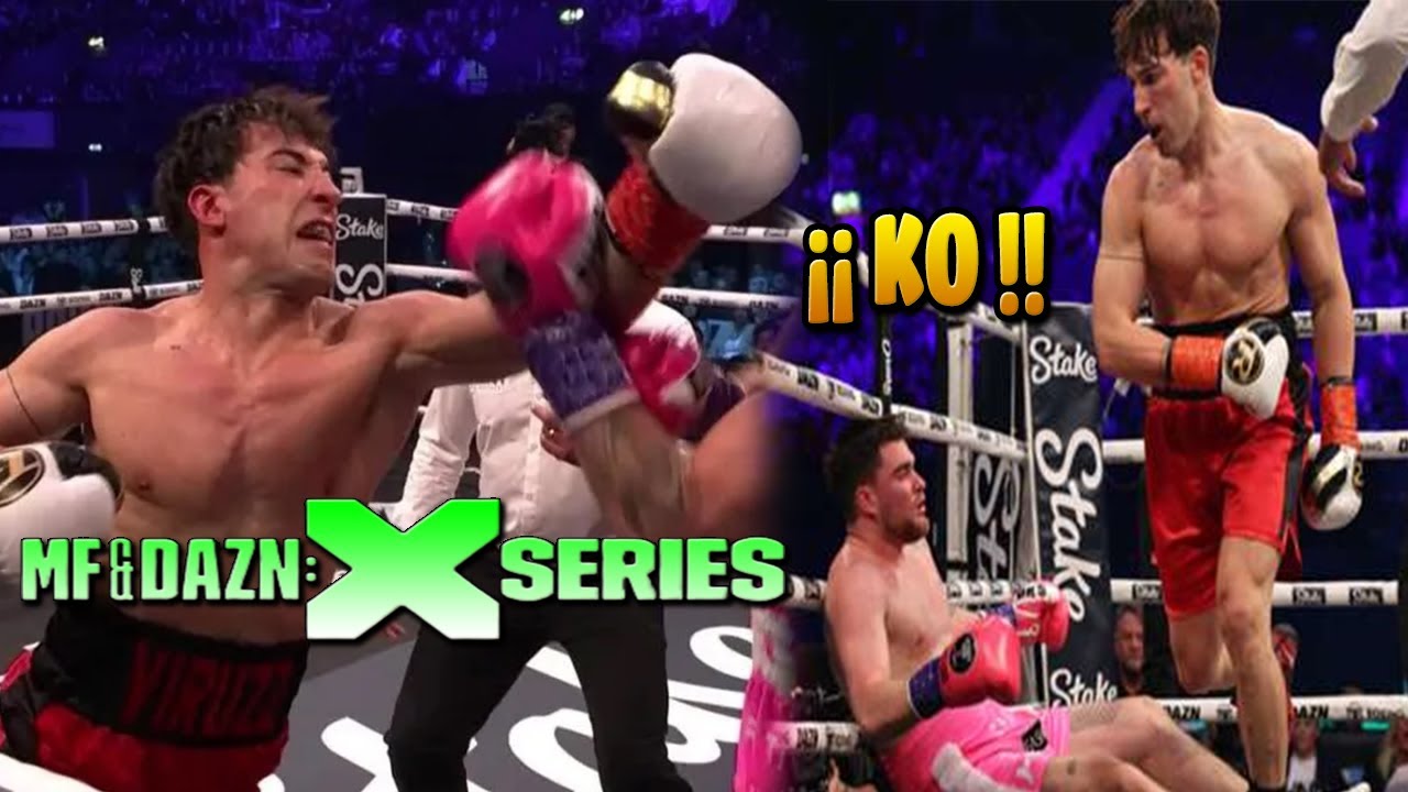 VIRUZZ GANA EL COMBATE con un SALVAJE KO a DK MONEY MF&DAZN X SERIES ...