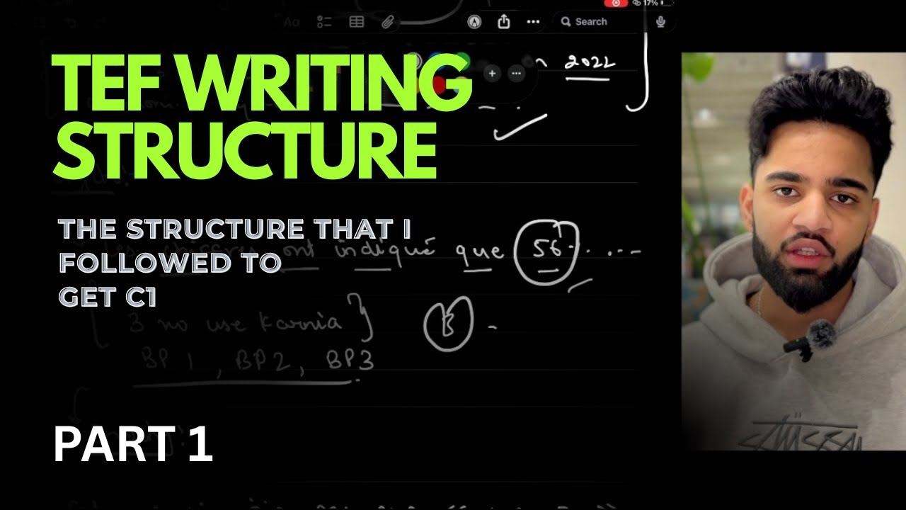 The TEF writing structure that helped me get C1 - YouTube