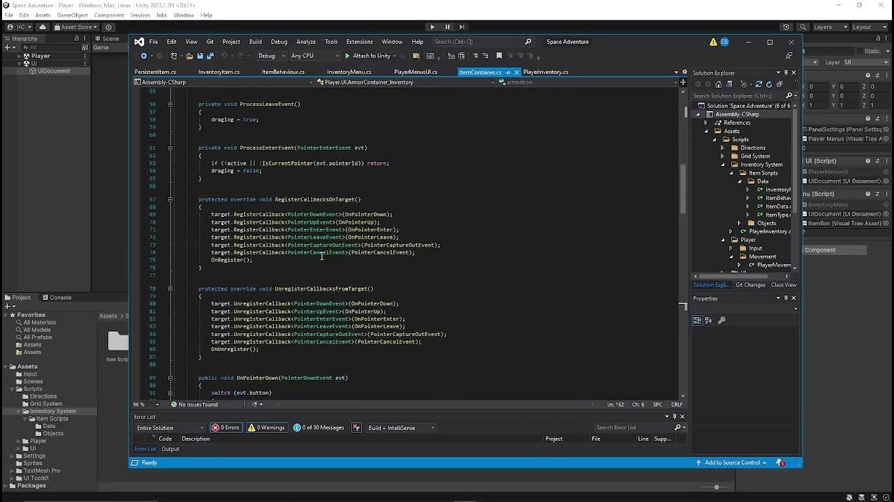 Unity Inventory System Update: UI Toolkit - YouTube