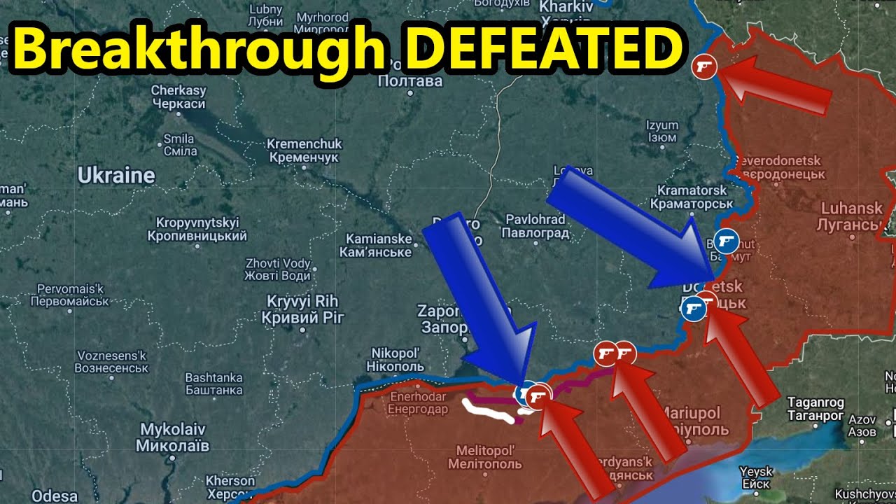Russian Counterattack Defeats Ukrainian Breakthrough - YouTube