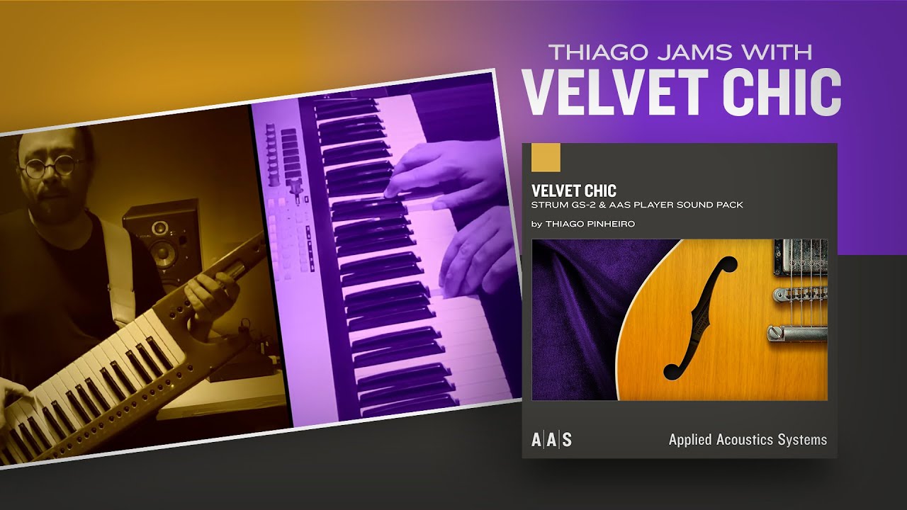 Positive Pulse—Thiago Pinheiro jams with his Velvet Chic sound pack for ...