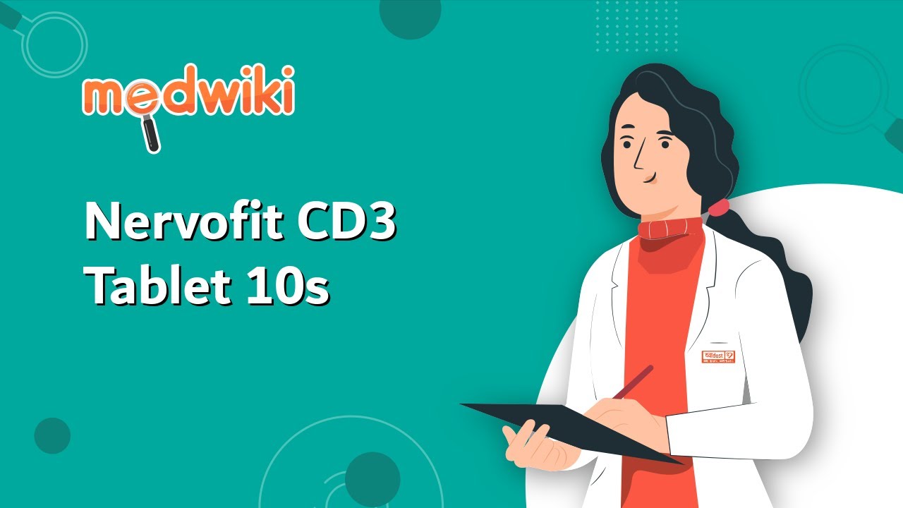 Nervofit CD3 Tablet 10s | Uses, Work and How to take In English. - YouTube