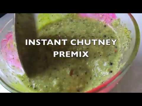 Instant Chutney Premix | Homemade Chutney Recipe | How to make Chutney ...