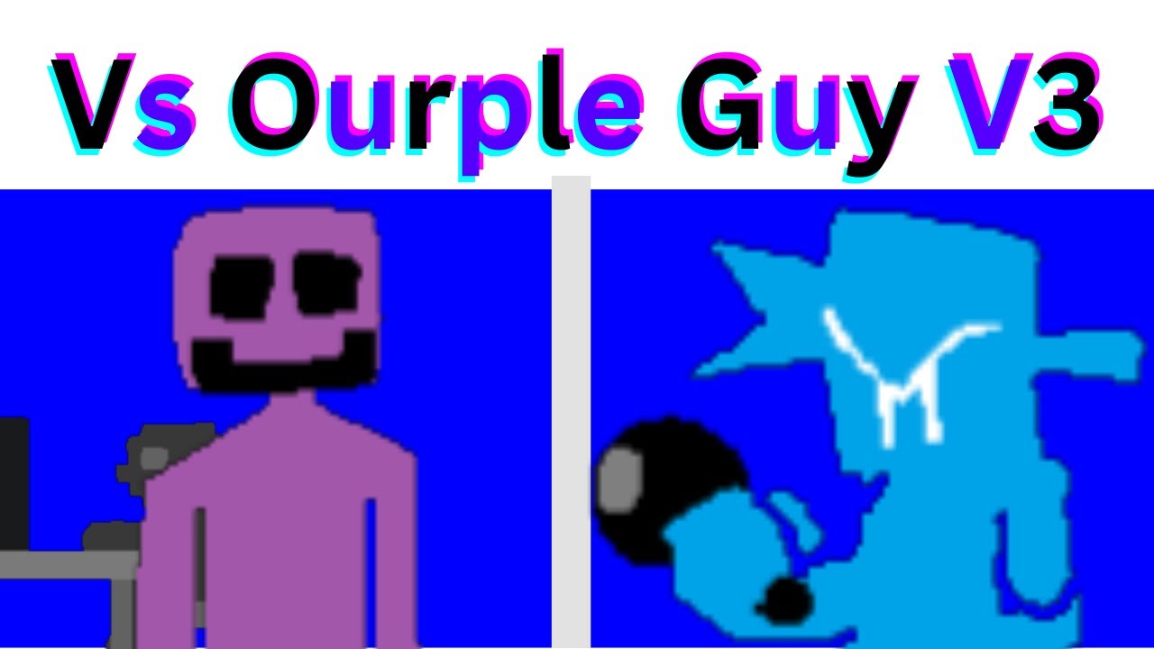 Friday Night Funkin’: Vs Ourple guy V3 | FULL WEEK (FNF MOD/HARD) - YouTube