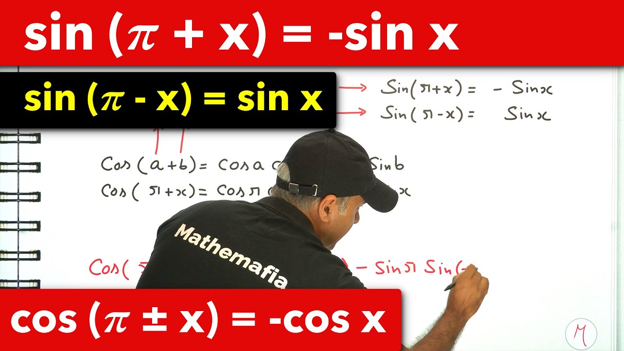 Prove that (i) sin(pi+x)=-sin x (ii) sin(pi-x)=sin x (iii) cos(pi+x ...