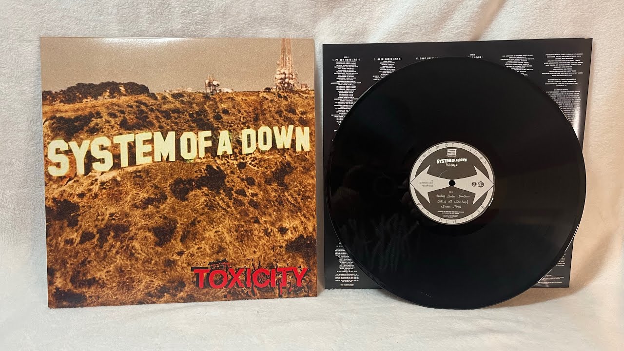 System of a Down (toxicity) vinyl unboxing - YouTube