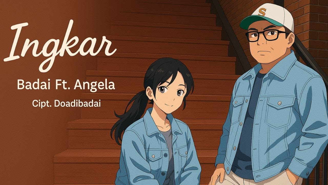 Badai Ft. Angela - Ingkar | Official Lyric Video Animation - YouTube