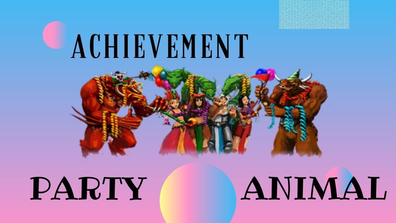 TIBIA - ACHIEVEMENT: Party Animal (Secret) - [HD Recommended - 1080 ...