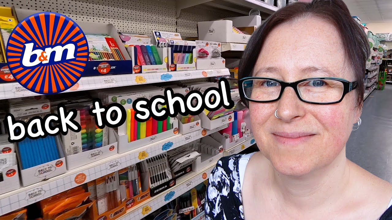 B&M Bargains BACK TO SCHOOL range 2024 - YouTube