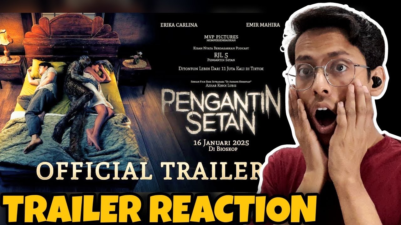 Pengantin Setan - Official Trailer Reaction | Holly Verse - YouTube