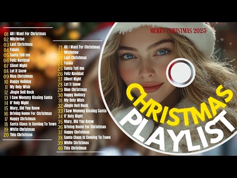 Top 200 Christmas Songs of All Time 🎄10 Hours of Classic Christmas Music with Fireplace