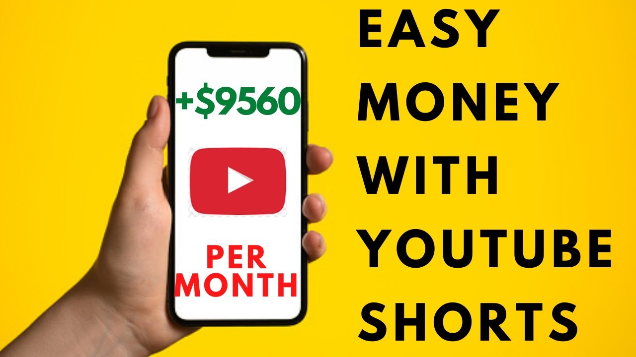 HOW TO MAKE MONEY WITH YOUTUBE SHORTS AND EARN $9560 PER MONTH (MAKE ...