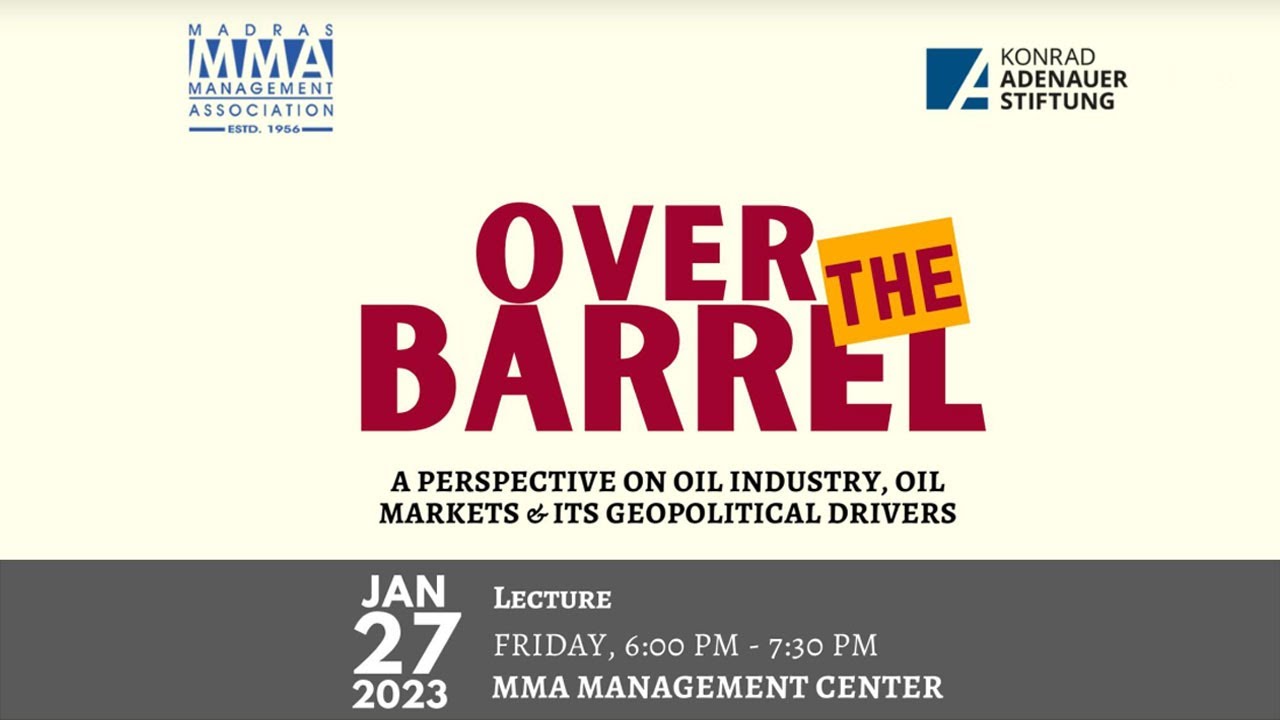 🌐 Live - Over the Barrel - A perspective on Oil Industry, Oil Markets ...