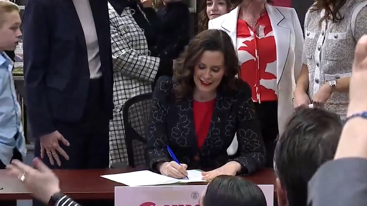 Michigan Gov. Whitmer (D) signs law protections for surrogacy and IVF ...
