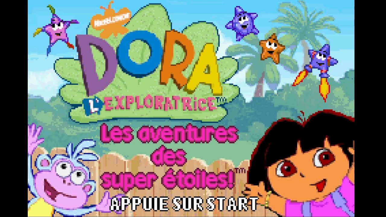 Dora the Explorer: Super Star Adventures (GBA) - Full Playthrough - YouTube