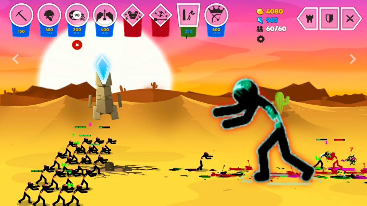 Stick War 3 - TOXIC DEAD vs TOXIC DEAD - YouTube