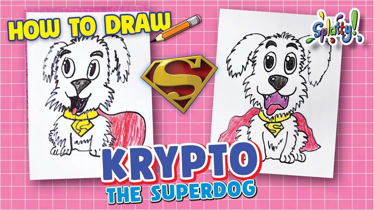 How to draw Krypto | Superman - YouTube