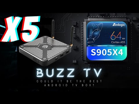 The New Buzztv X5 Android TV Box | Review - YouTube