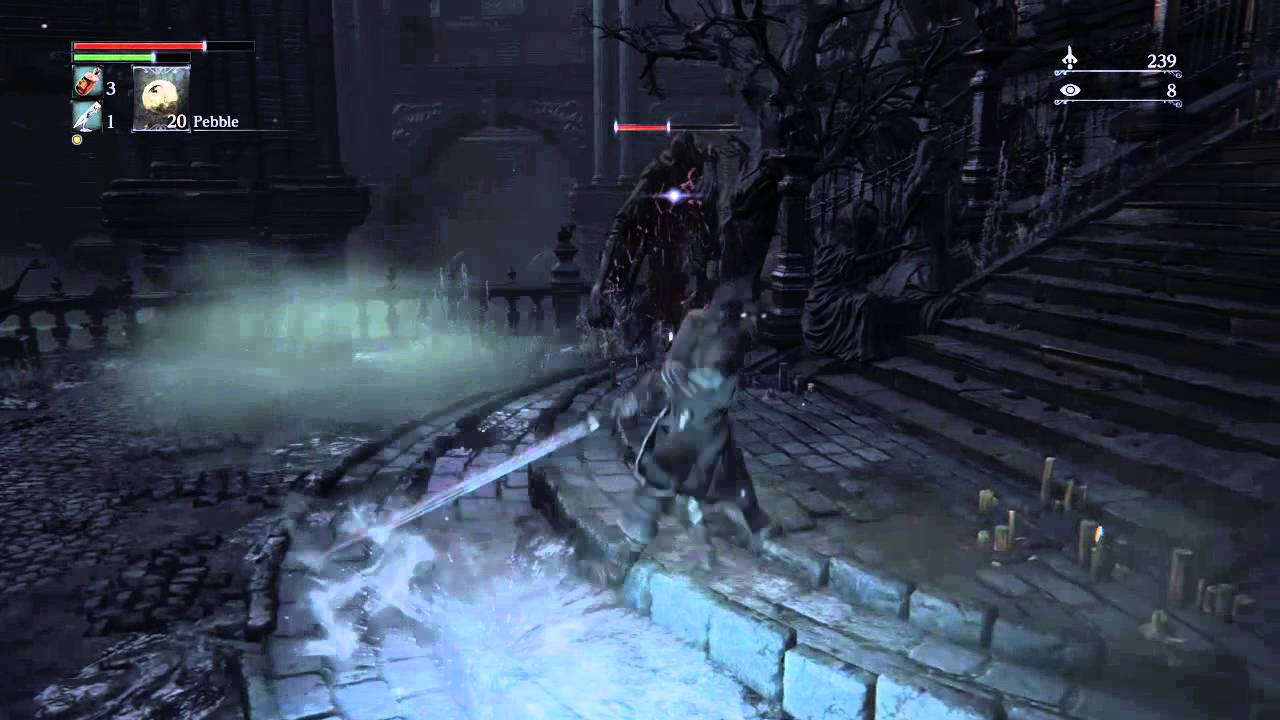 Bloodborne- How to get Blood Stone Shards and Twin Blood Stone Shards ...