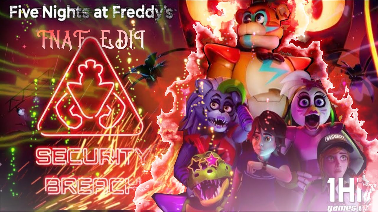 FNAF Security Breach - Opening Cutscene •|Edit game|• Alight Motion ...