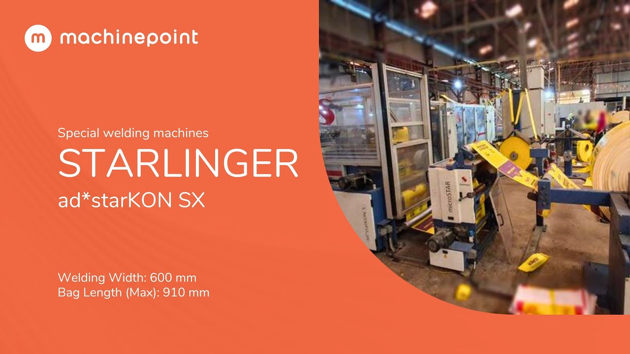 STARLINGER ad*starKON SX Special welding machines | STARLINGER Machines ...