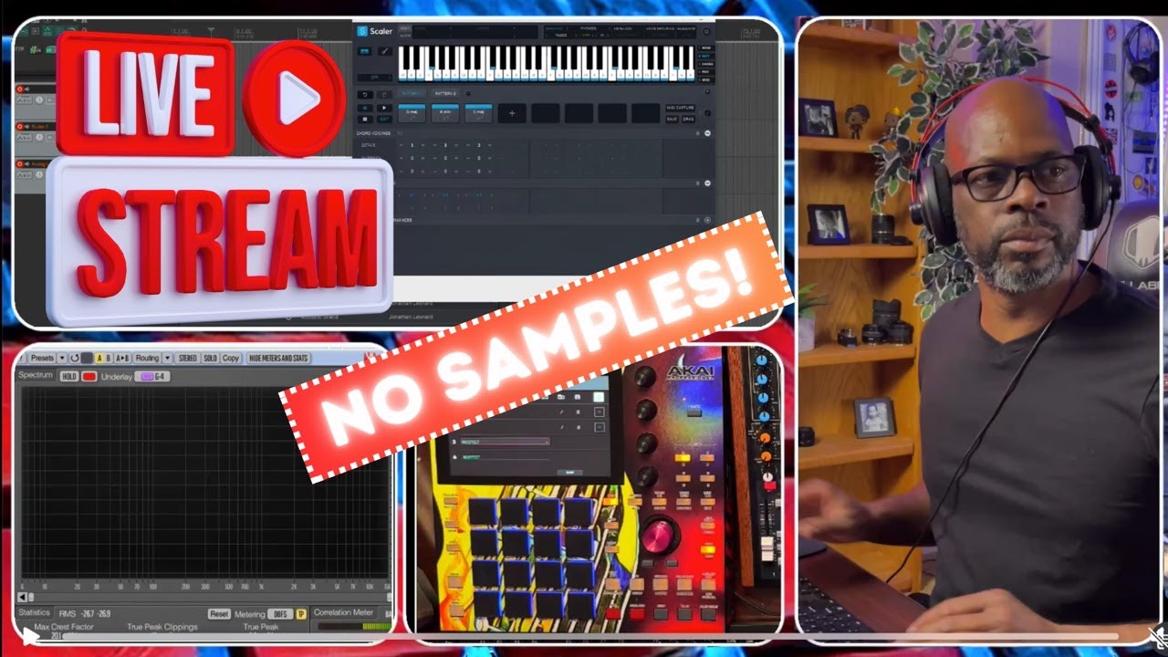 Pure Hip-Hop: Scaler 2 & Live Bass, No Samples - YouTube