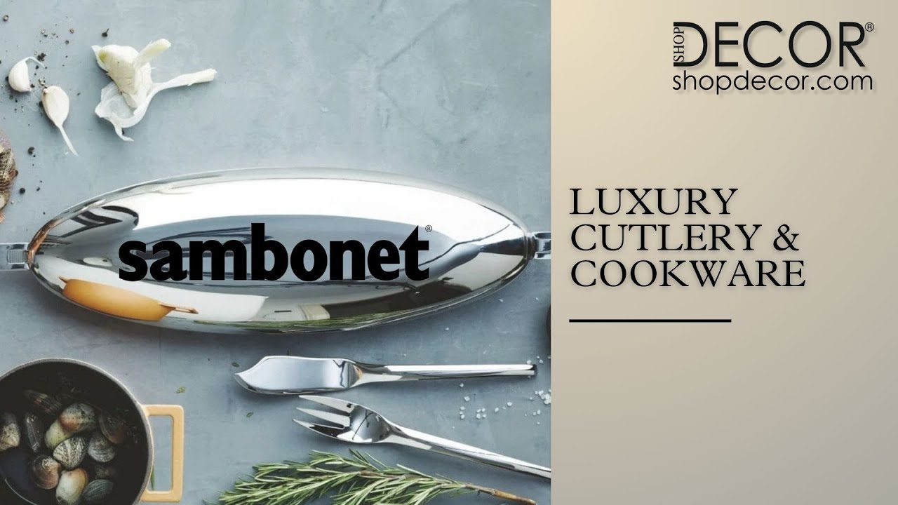 SHOPDECOR |💎 Sambonet: Luxury Cutlery & Cookware 💎 - YouTube