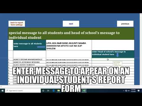 9 how to prepare report forms using teachers office marks application ...
