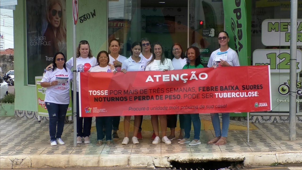 Dia mundial de combate à tuberculose: SMS realiza ação no centro de ...