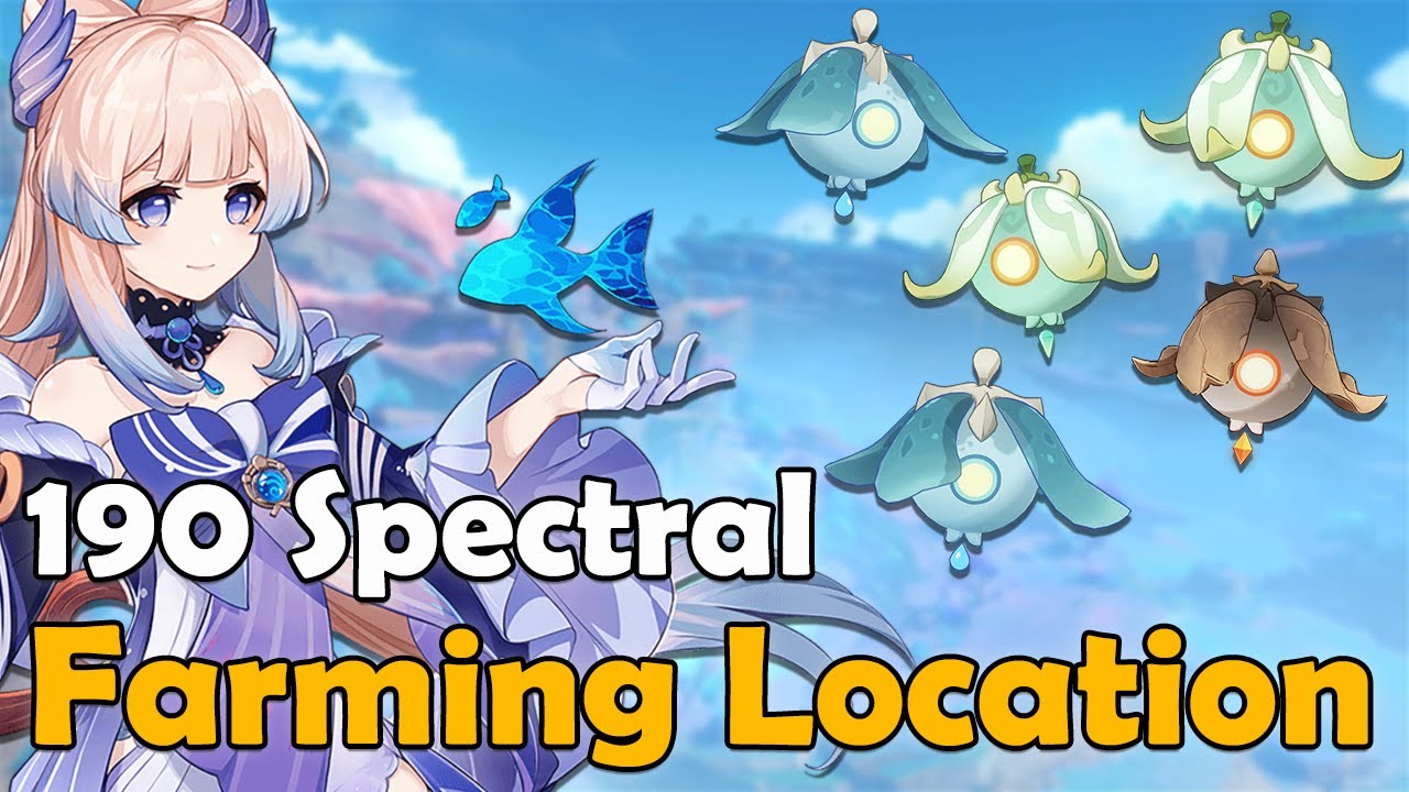 190 Specter Spectral Genshin Impact Farming Route Location - Lokasi ...