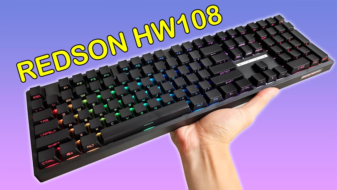 Mạch Xuôi, LED RGB, 3 Modes, Layout 108! Phím Cơ Ngon Giá Rẻ Hiếm Gặp ...