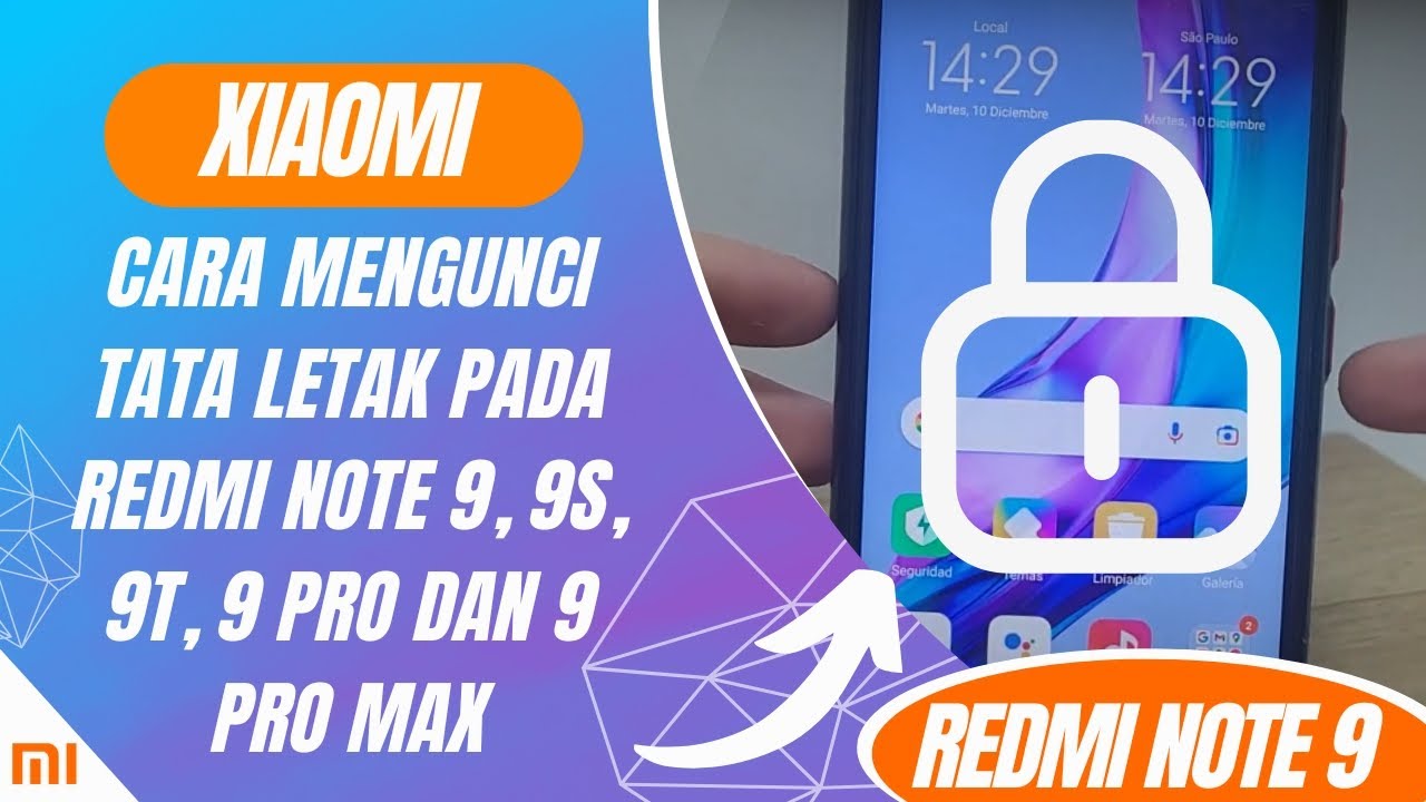 Cara mengunci tata letak pada Redmi Note 9, 9S, 9T, 9 Pro dan 9 Pro Max ...