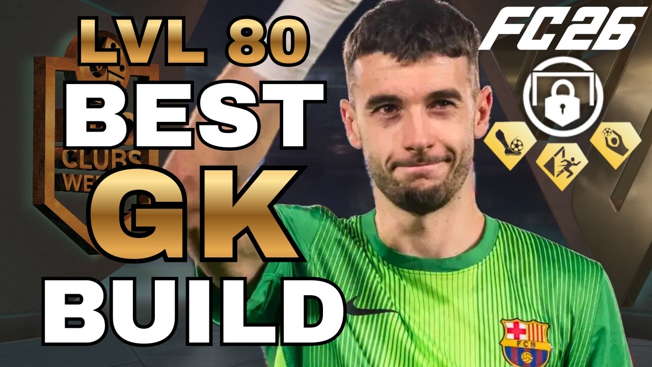 BEST GOALKEEPER BUILD *MAX LEVEL 80* | EAFC 26 PRO CLUBS BALLER BUILDS ...