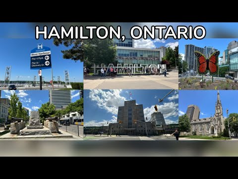 LIVE Hamilton, Ontario Walk & Trolley Tour Ride By The Waterfront ...