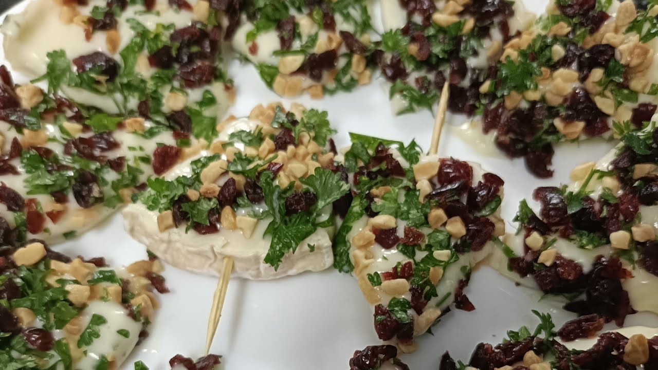 Nanny D's Camembert Christmas trees - YouTube