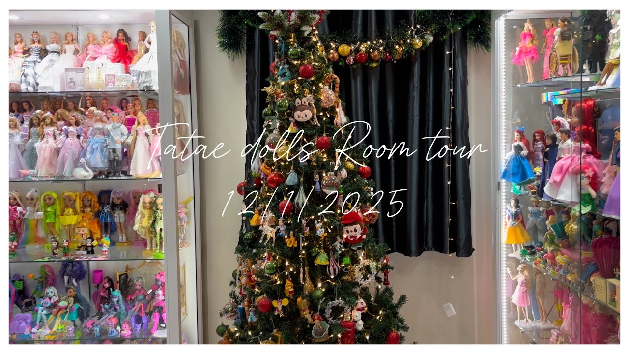 2025 dolls room collection tour - YouTube