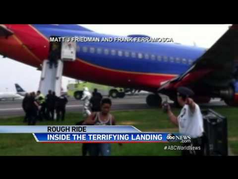New Look at Southwest Flight 345's Rough Landing - YouTube