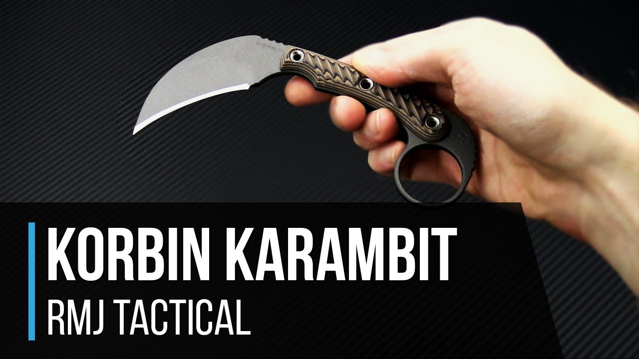 RMJ Tactical Korbin Karambit Nitro V Fixed Blade Overview - YouTube