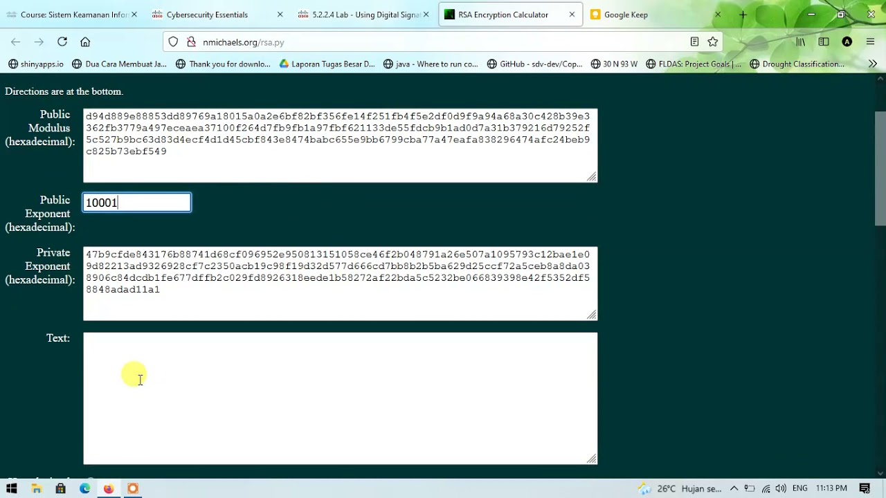 Using Digital Signatures - 5.2.2.4 Lab (Cisco Cybersecurity Essentials ...