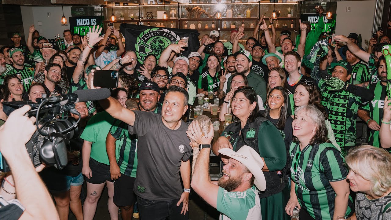 Austin FC Welcomes New Head Coach Nico Estévez to Austin! - YouTube