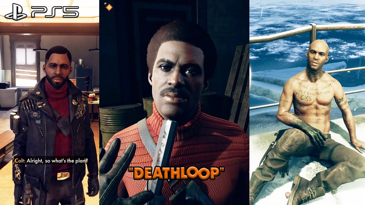 DEATHLOOP - All Other Colts Interaction Cutscenes - YouTube
